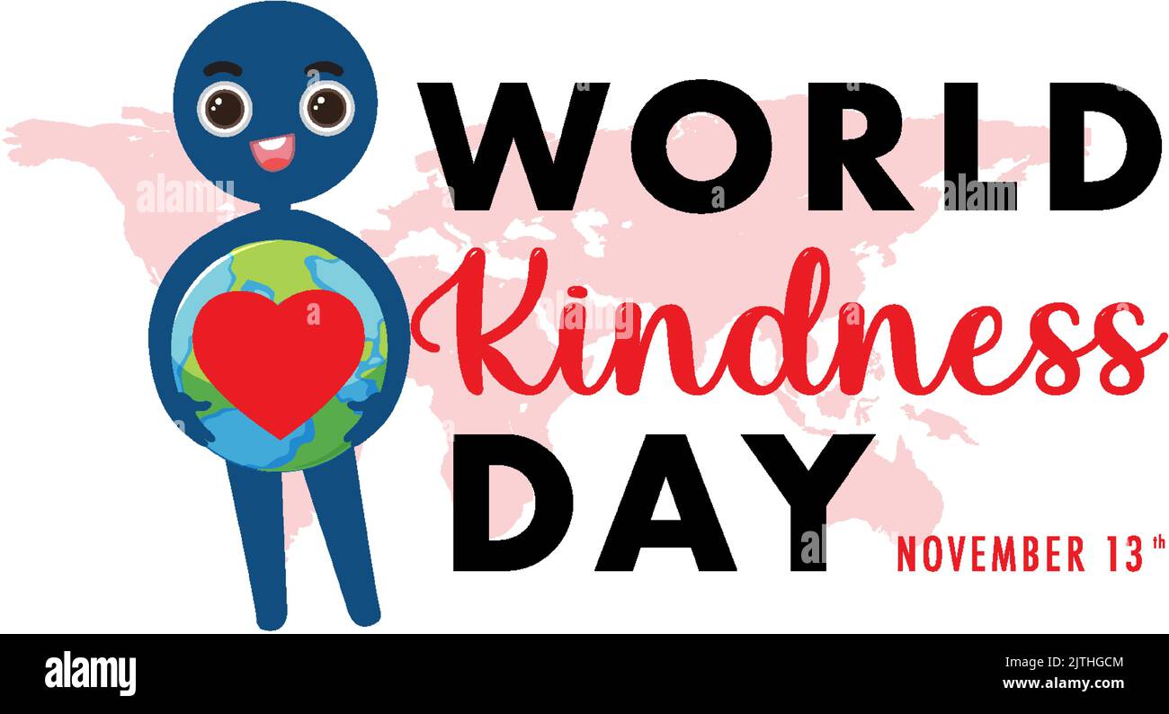 World Kindness Day Poster Design illustration Stock Vector Image & Art ...