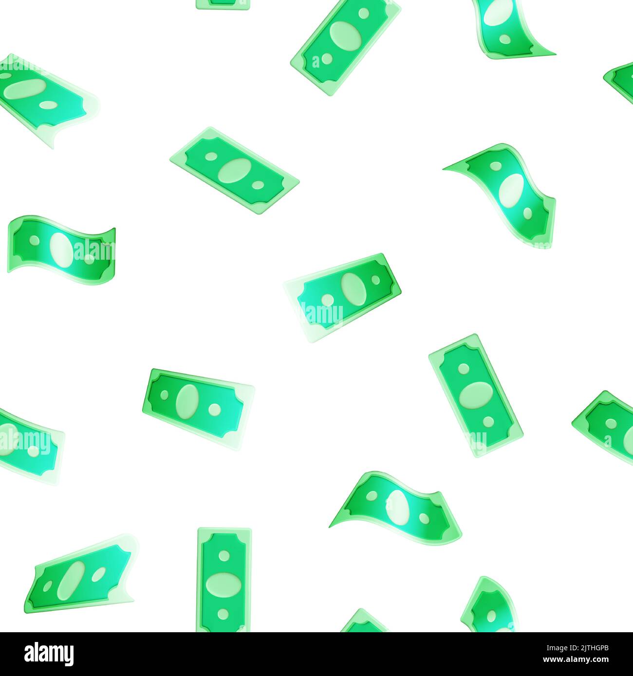 Seamless paper money pattern Cut Out Stock Images & Pictures - Alamy