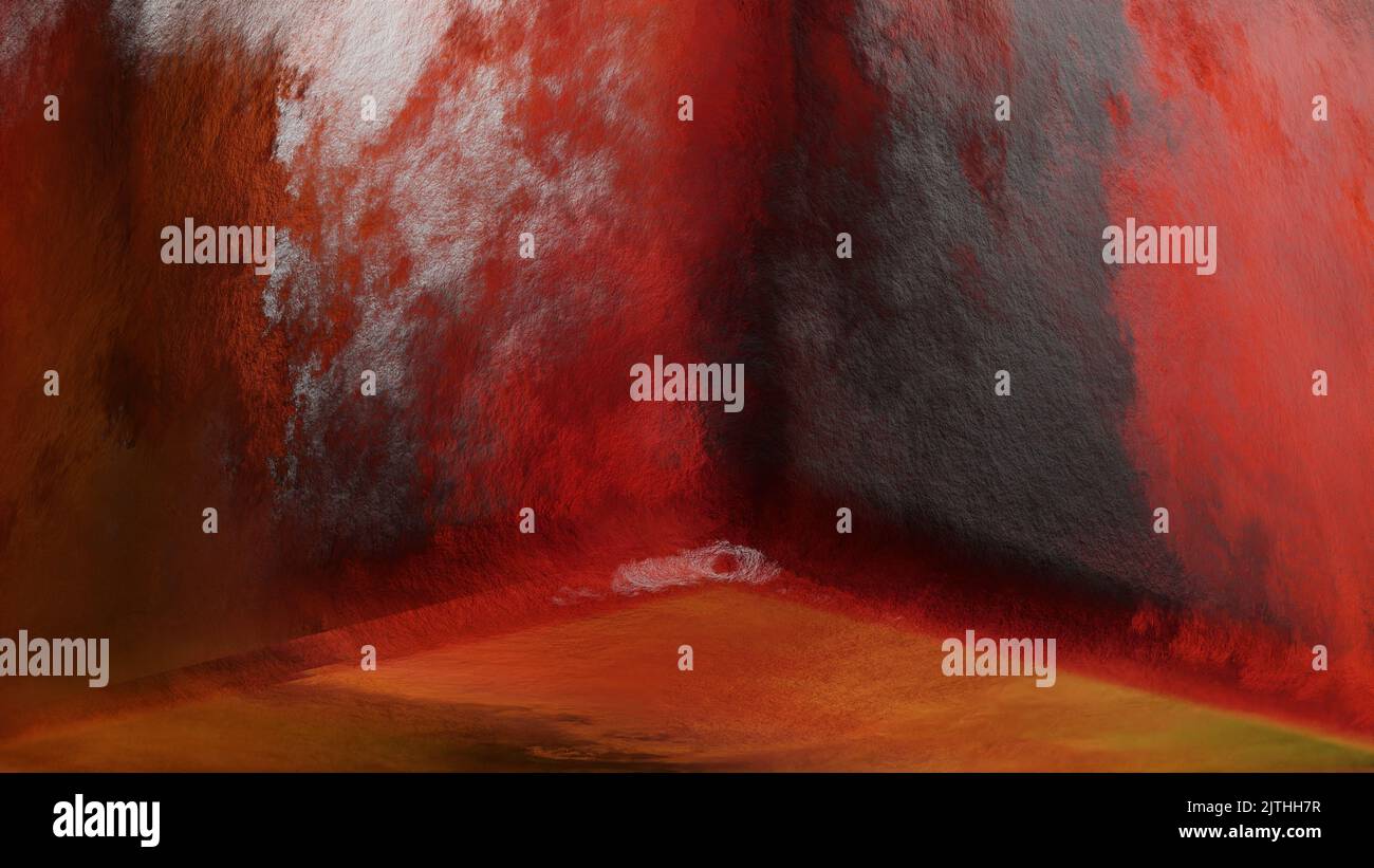 3D renderings. Mars surface. Planetary themed background. Background or ...