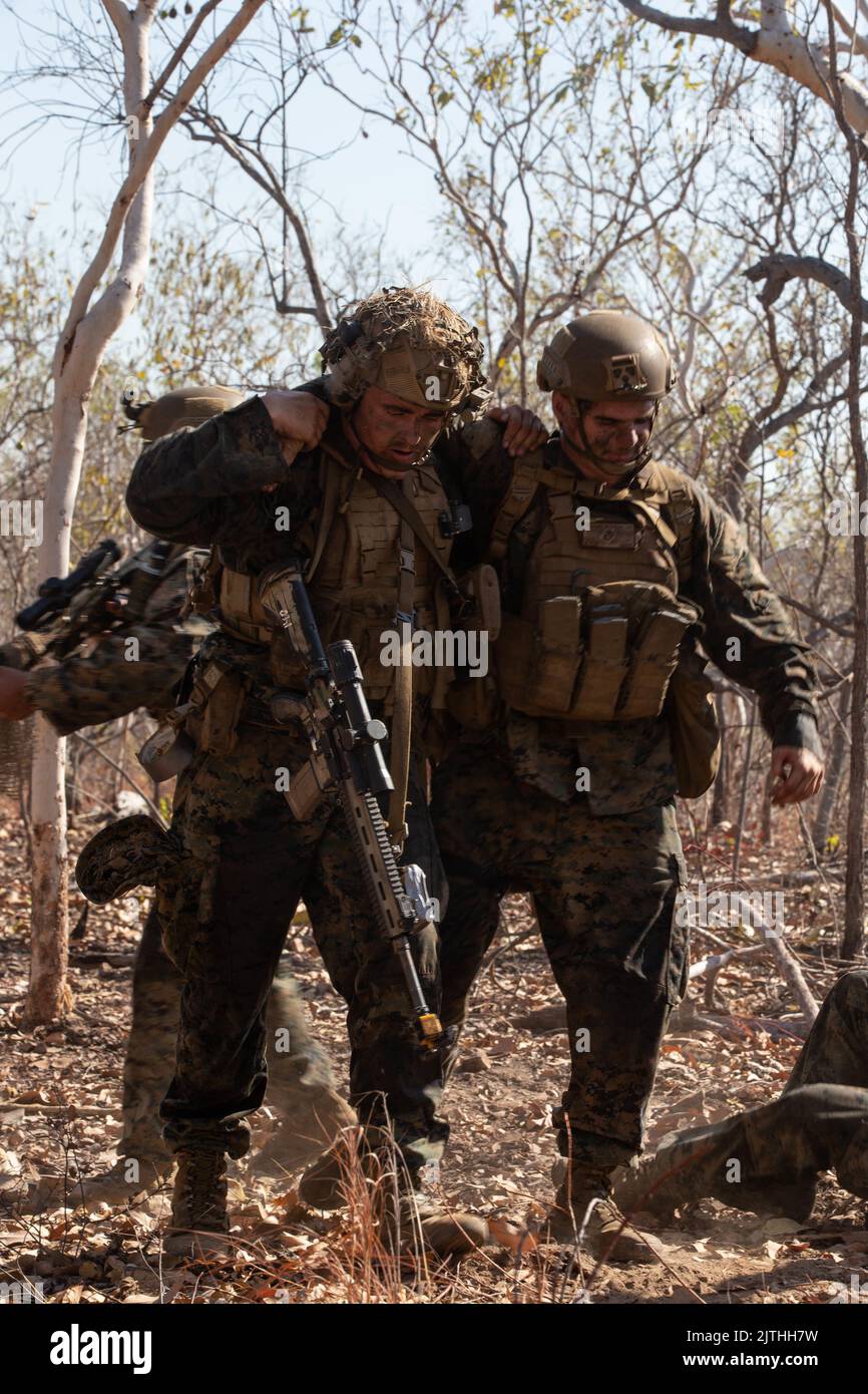 A U.S. Marine with 3d Battalion, 7th Marine Regiment, Ground Combat ...
