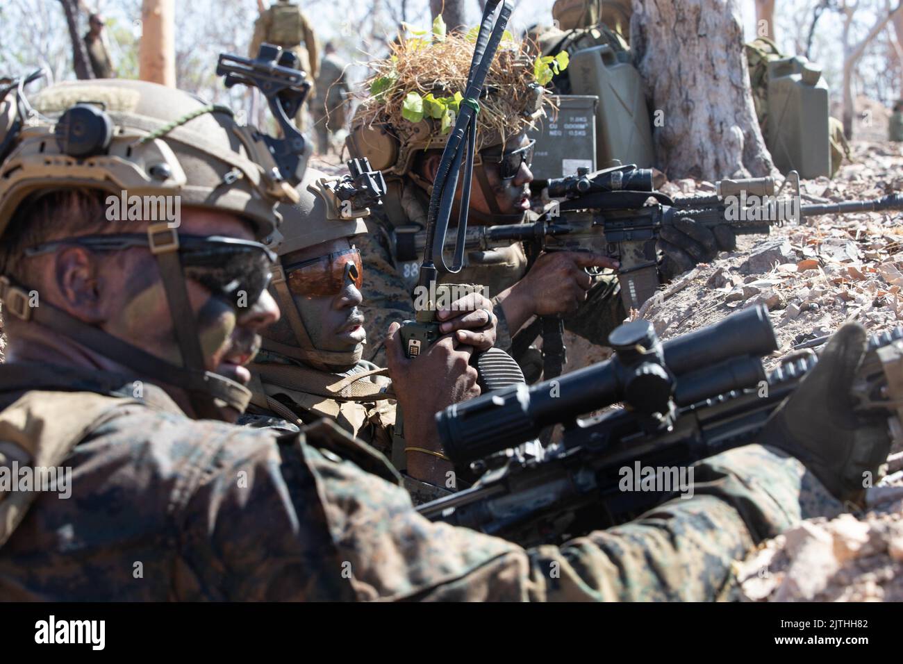 U.S. Marines with 3d Battalion, 7th Marine Regiment, Ground Combat ...