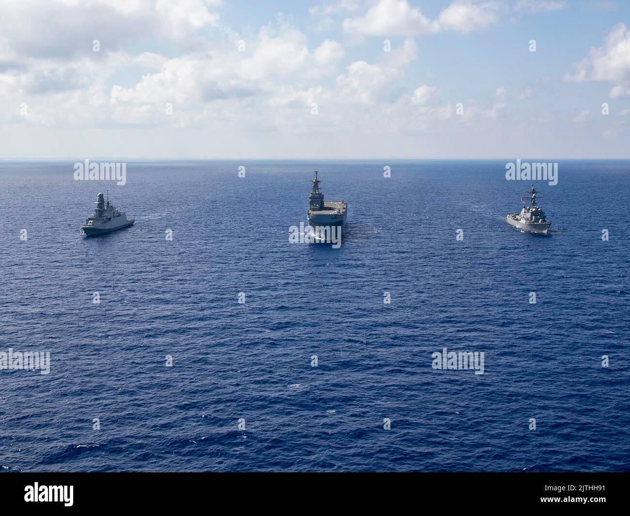 220829-N-UL352-1516 MEDITERRANEAN SEA (Aug. 29, 2022) Guided-missile ...