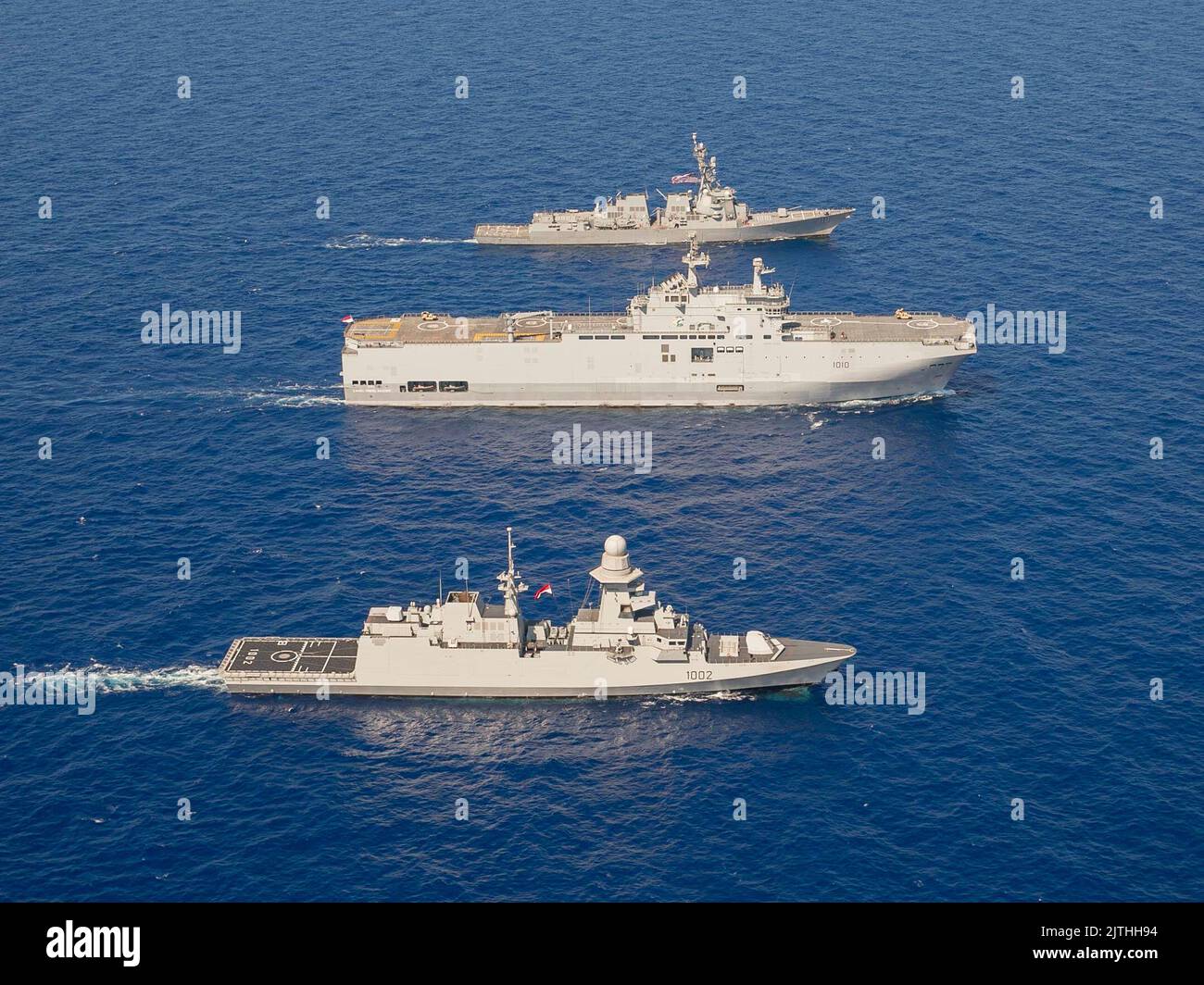220829-N-UL352-1575 MEDITERRANEAN SEA (Aug 29, 2022) Guided-missile ...