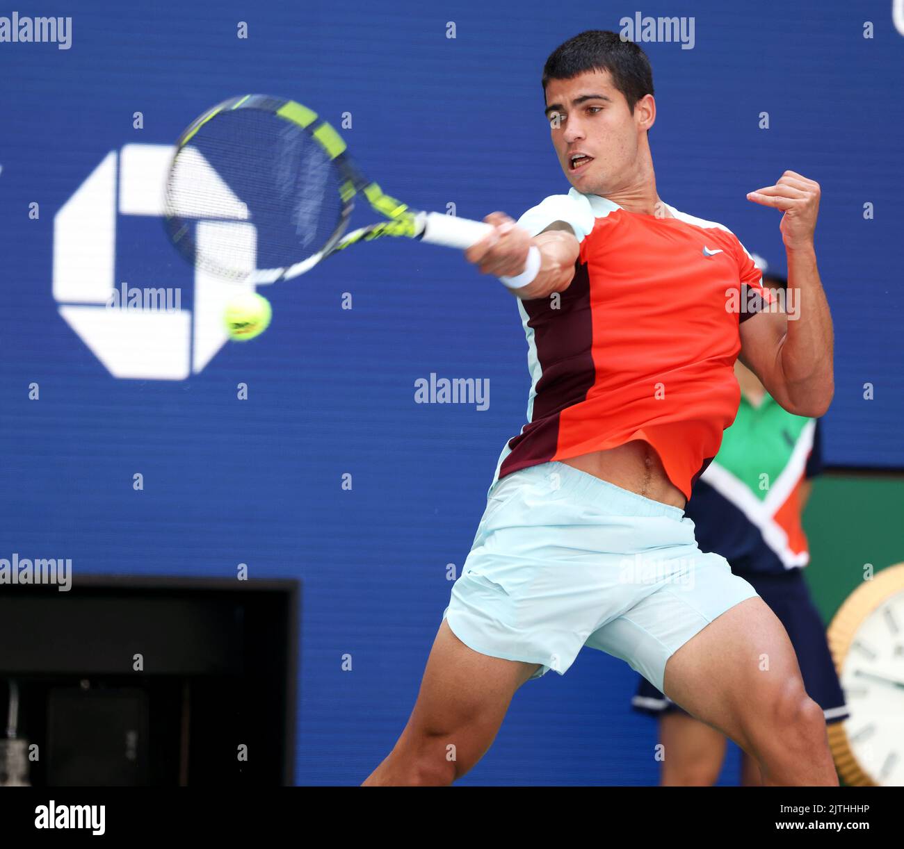 Carlos alcaraz flushing meadows hi-res stock photography and images - Alamy