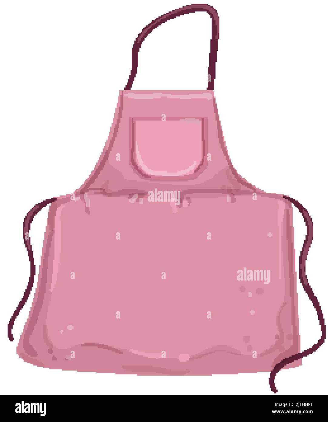 chef kitchen apron cartoon vector illustration Stock Vector Image & Art ...