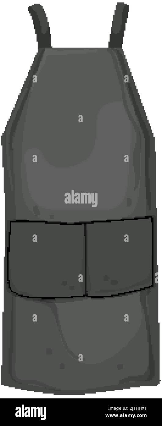food kitchen apron cartoon vector illustration Stock Vector Image & Art ...