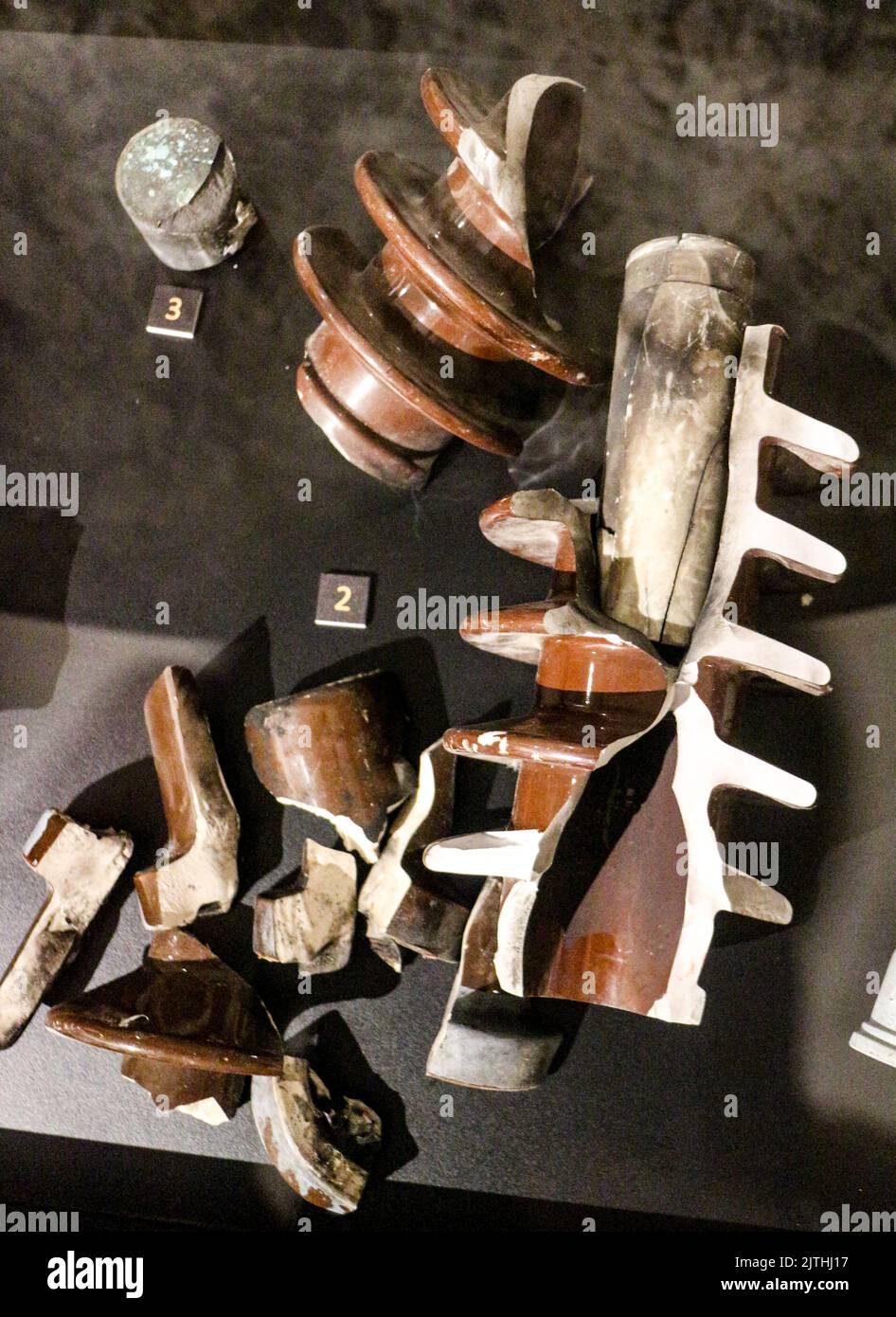 Insulator damage hi-res stock photography and images - Alamy