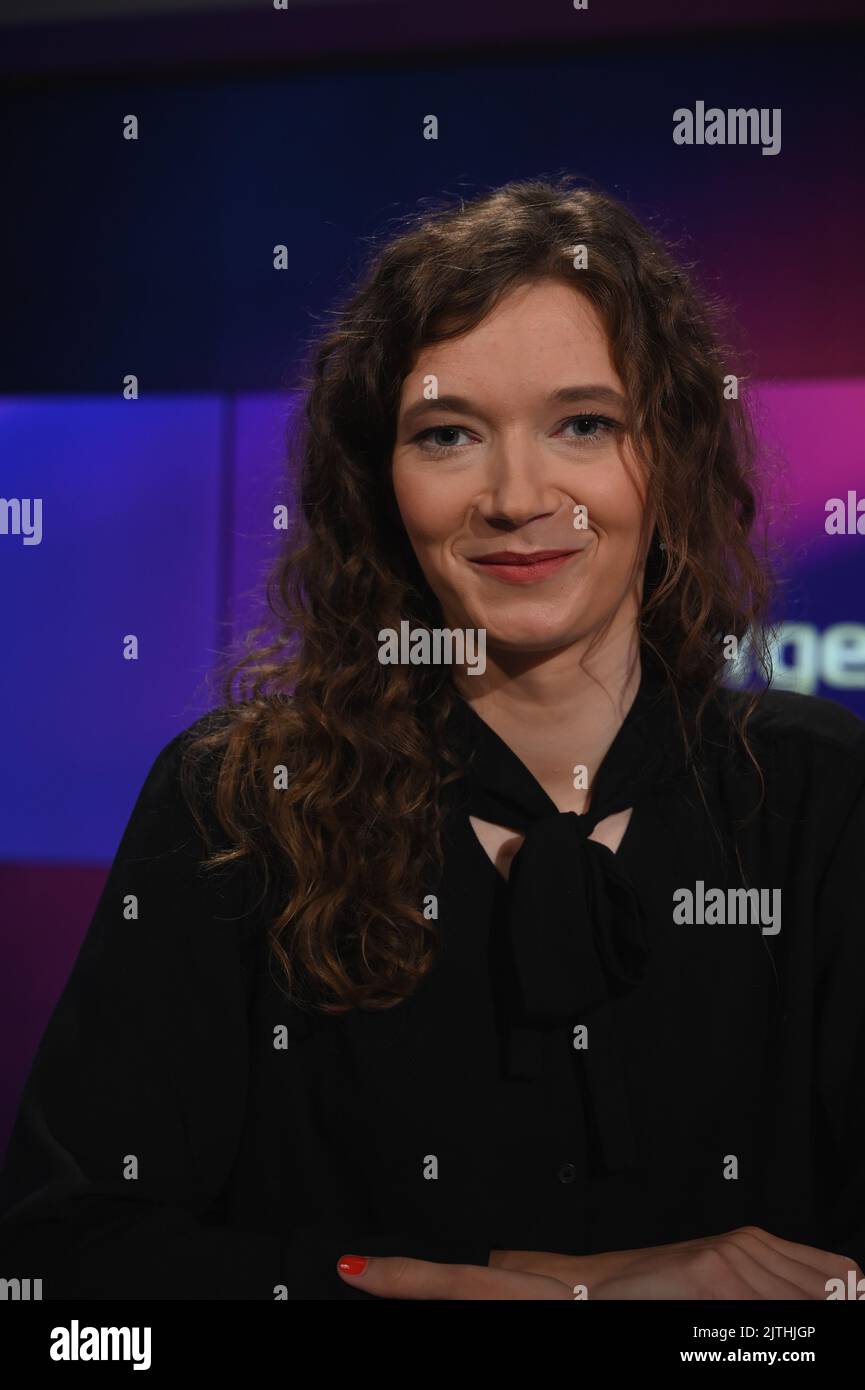 Cologne, Germany. 30th Aug, 2022. The Time journalist Anna Mayr as a ...