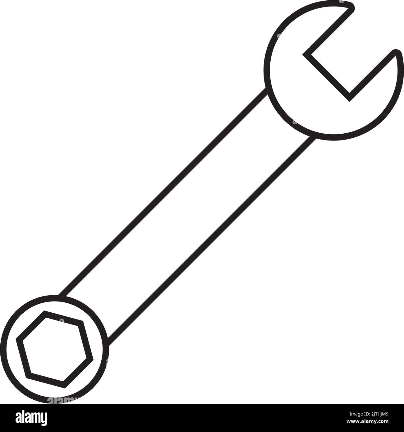 wrench vector image, this vector image can be used to create company ...