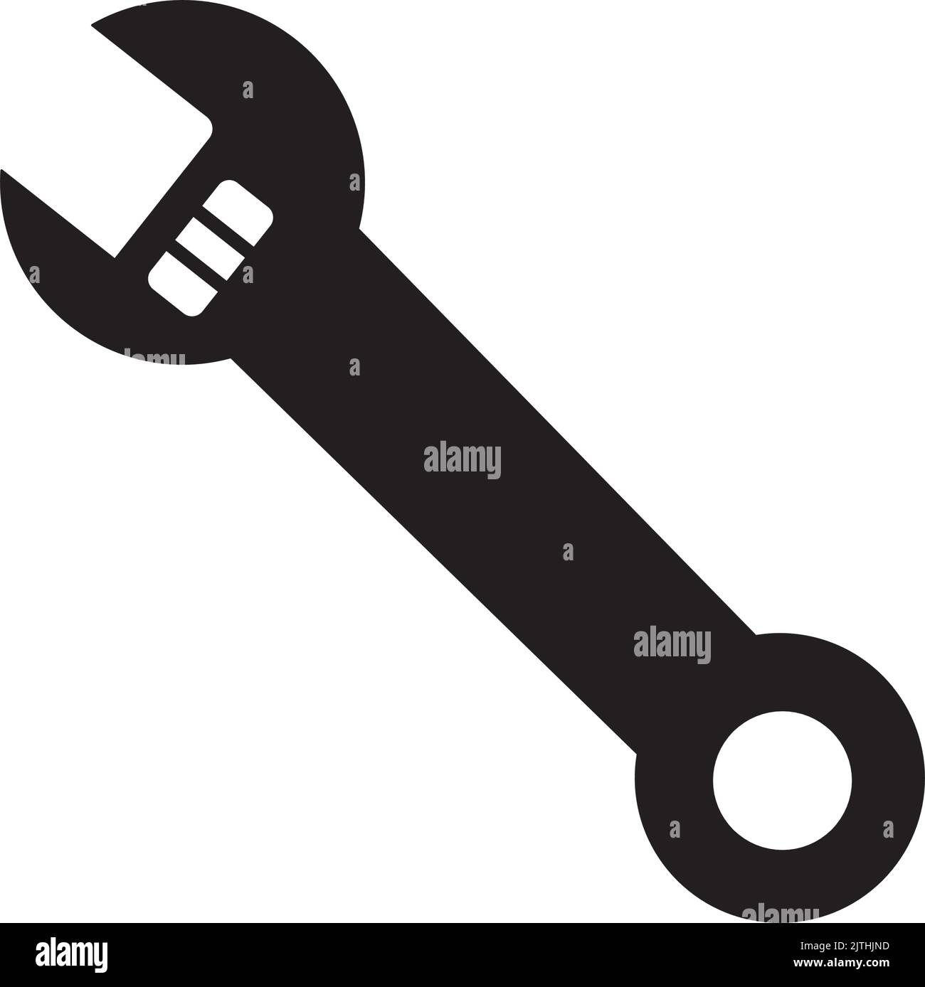 wrench vector image, this vector image can be used to create company ...