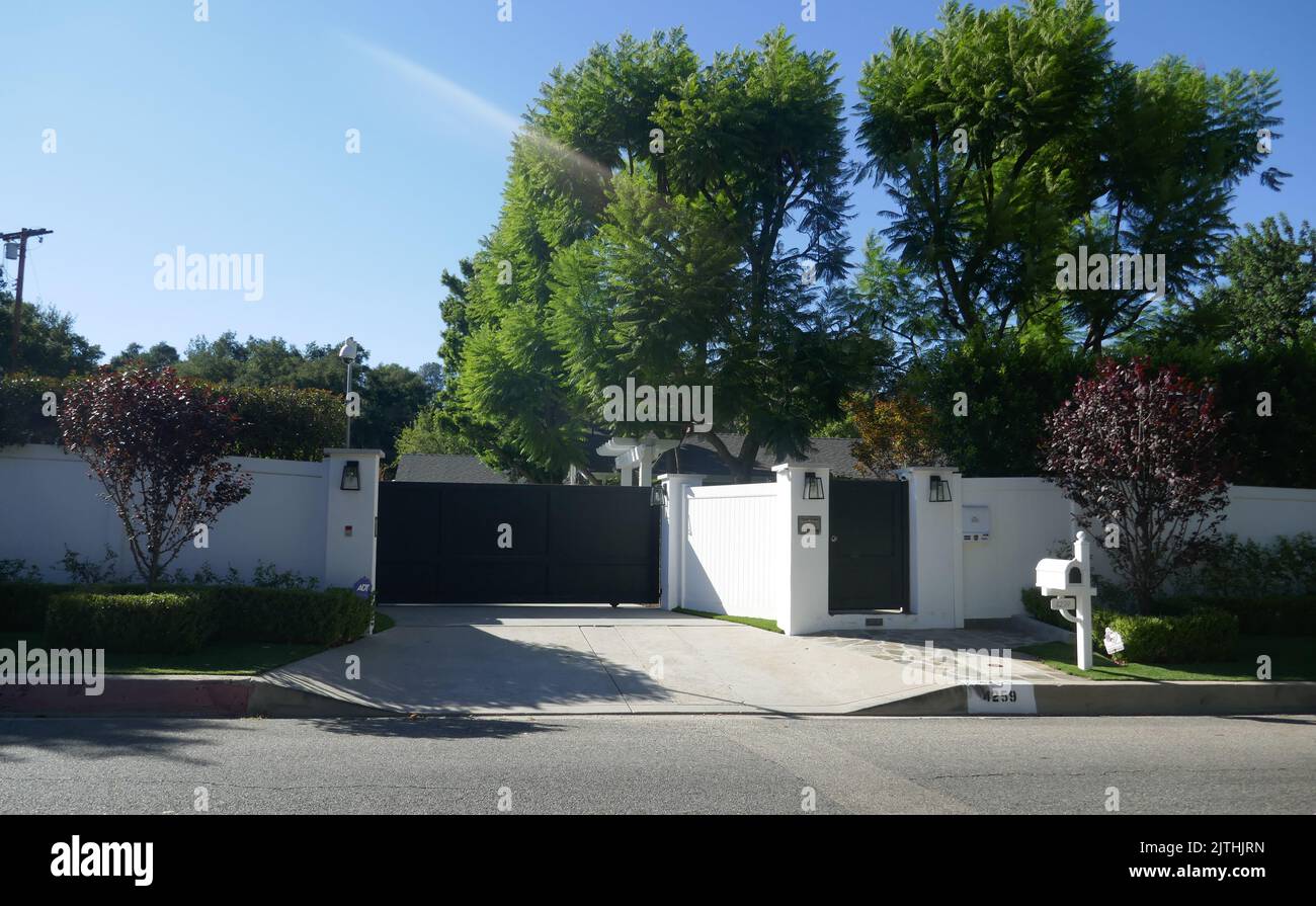 Encino California, USA 27th August 2022 Singer Johnny Cash and TV ...