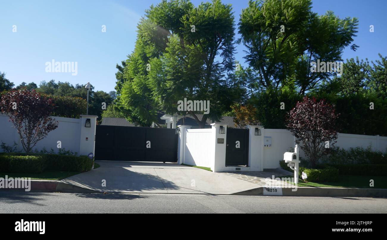 Encino California, USA 27th August 2022 Singer Johnny Cash and TV ...