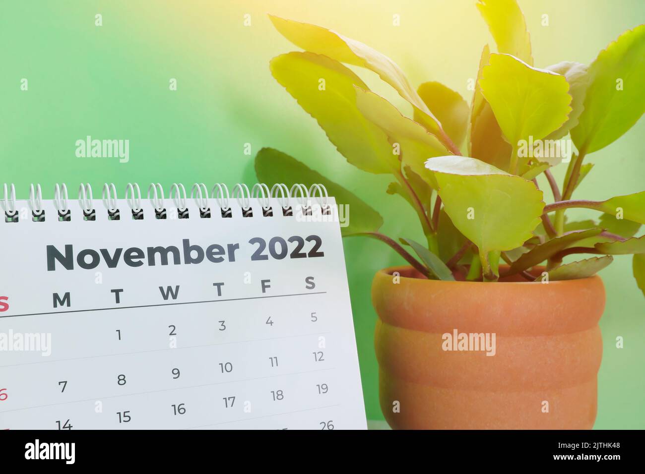 November 2022 calendar hi-res stock photography and images - Alamy
