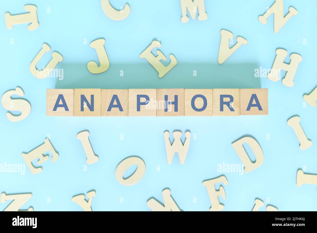 Anaphora figure of speech concept in English grammar class lesson ...