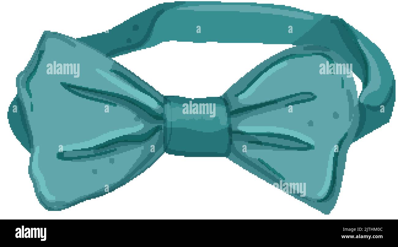 ribbon bow tie cartoon vector illustration Stock Vector Image & Art - Alamy