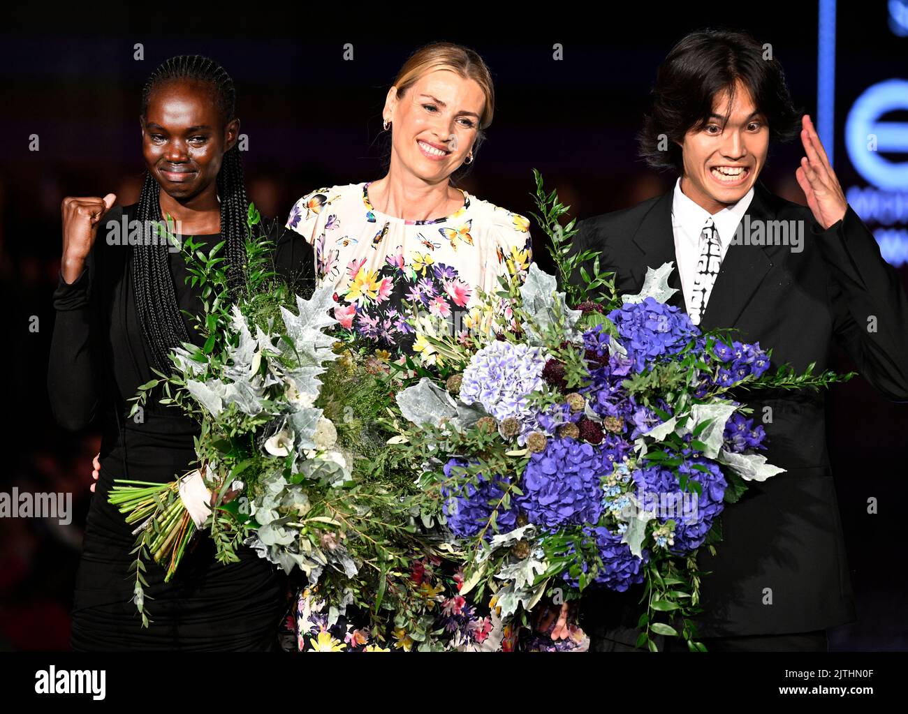 Prague, Czech Republic. 30th Aug, 2022. MAJDA JOHN PETER, left, from ...