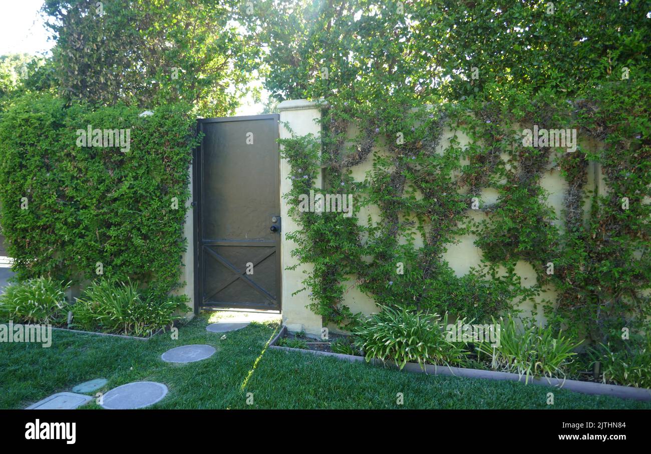 Encino California, USA 27th August 2022 Actor Gary Coopers Former home ...