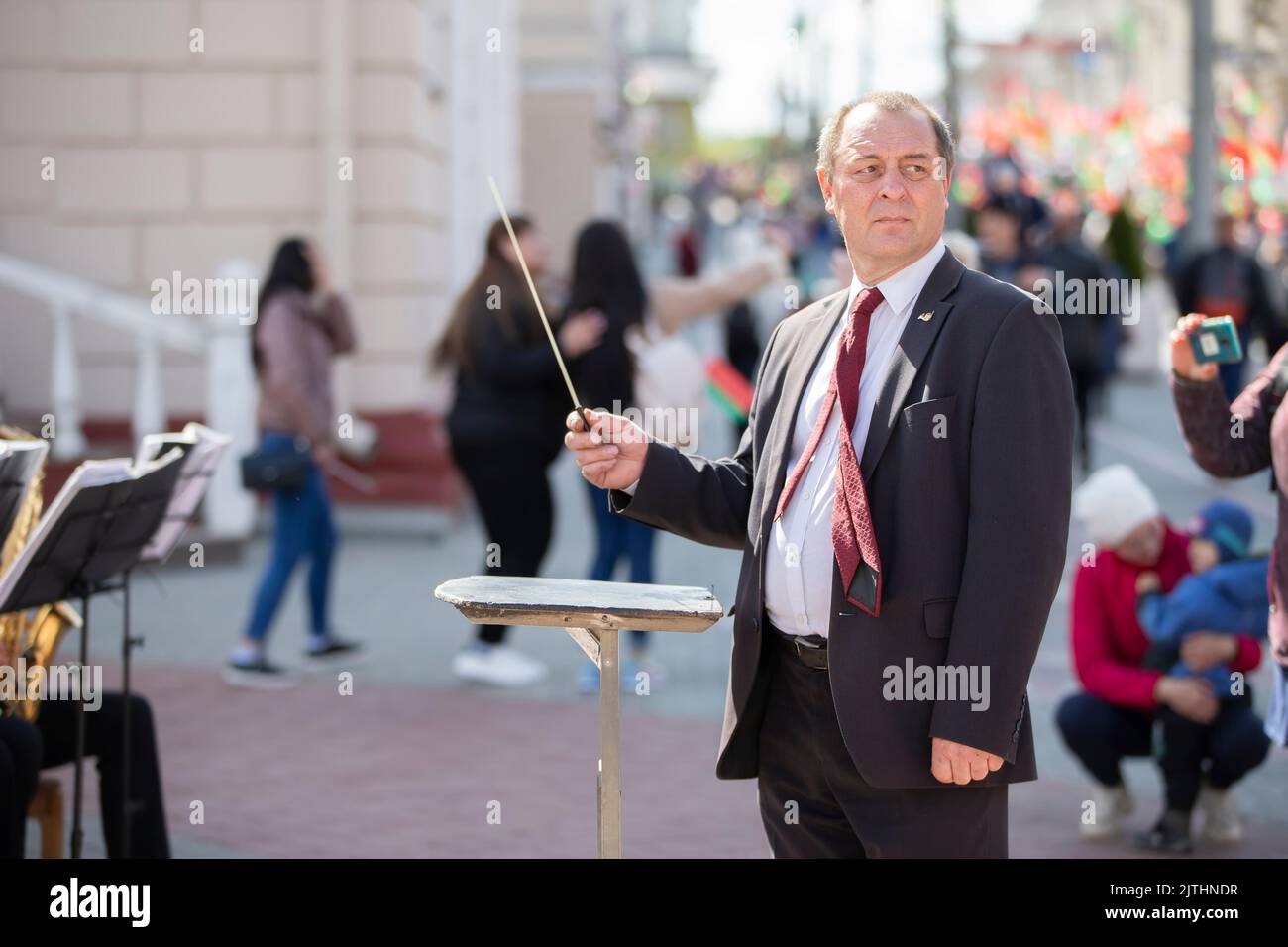 Street conductor hi-res stock photography and images - Alamy
