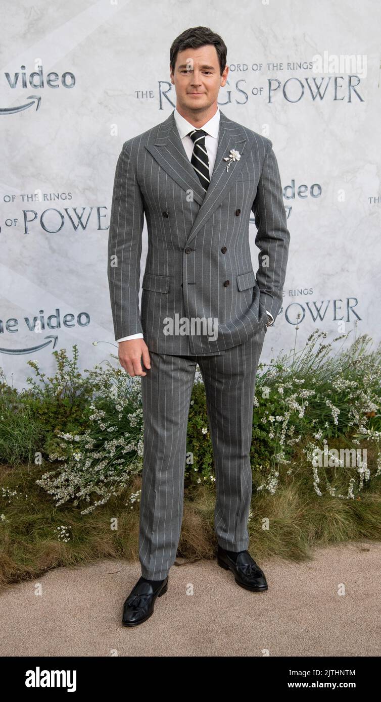 Benjamin Walker attends "The Lord Of The Rings: The Rings Of Power" World Premiere in Leicester ...
