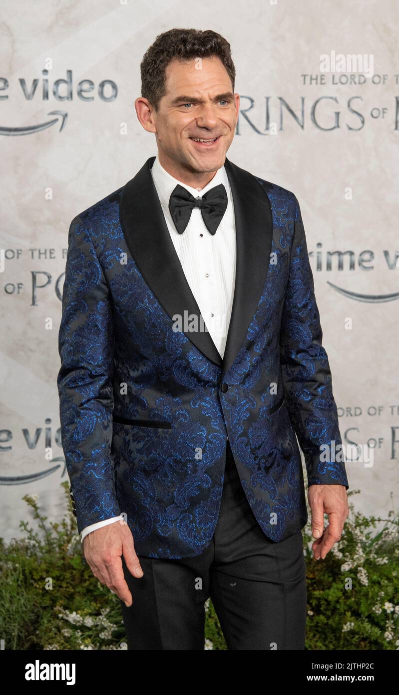 Dylan Smith attends "The Lord Of The Rings: The Rings Of Power" World Premiere in Leicester ...