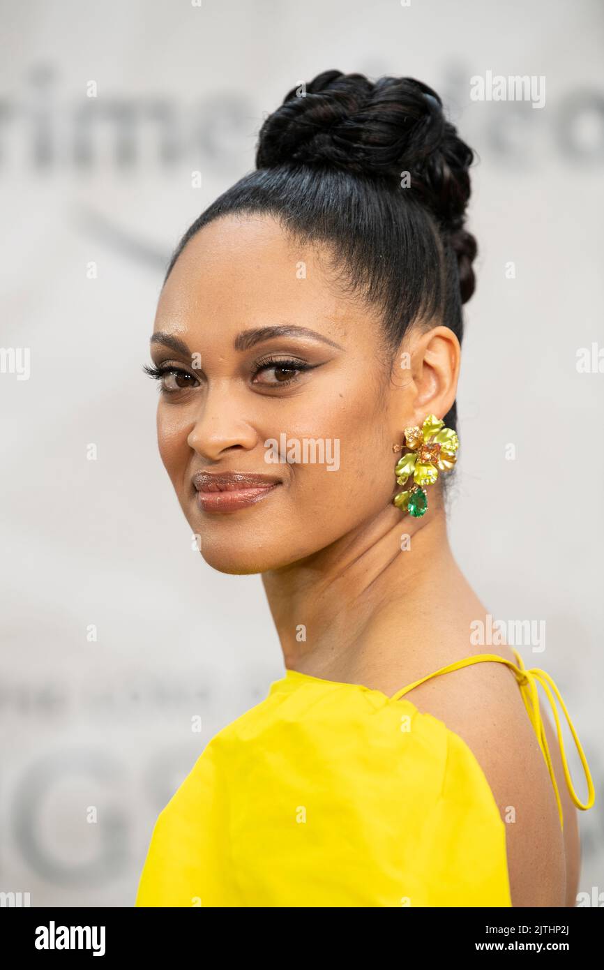 Cynthia Addai-Robinson attends "The Lord Of The Rings: The Rings Of ...