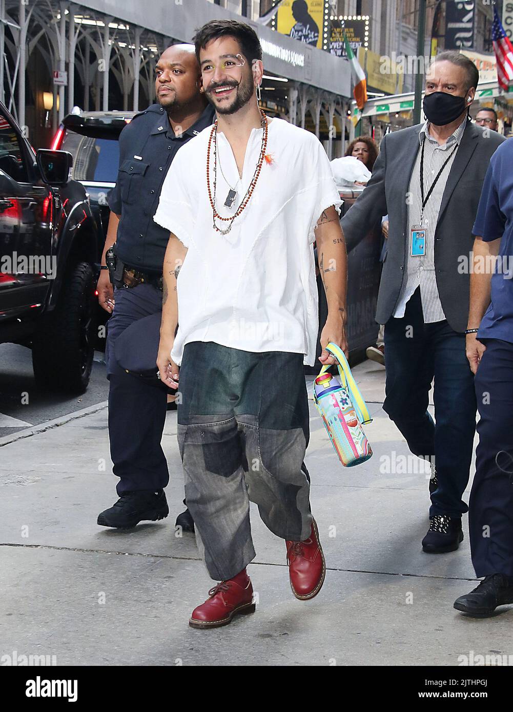 Camilo music guest perform on Good Morning America. -PICTURED: Camilo ...