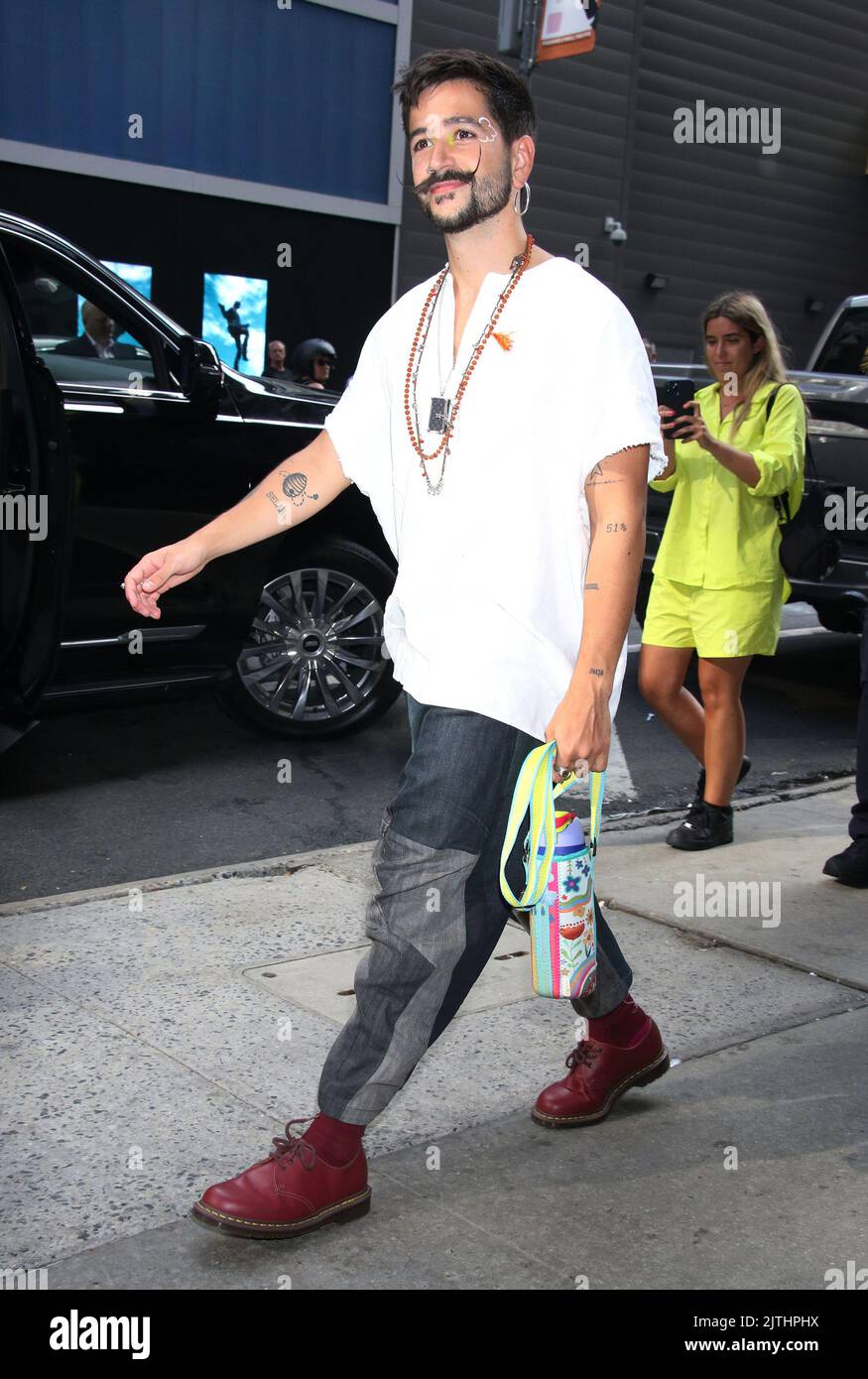 Camilo music guest perform on Good Morning America. -PICTURED: Camilo ...