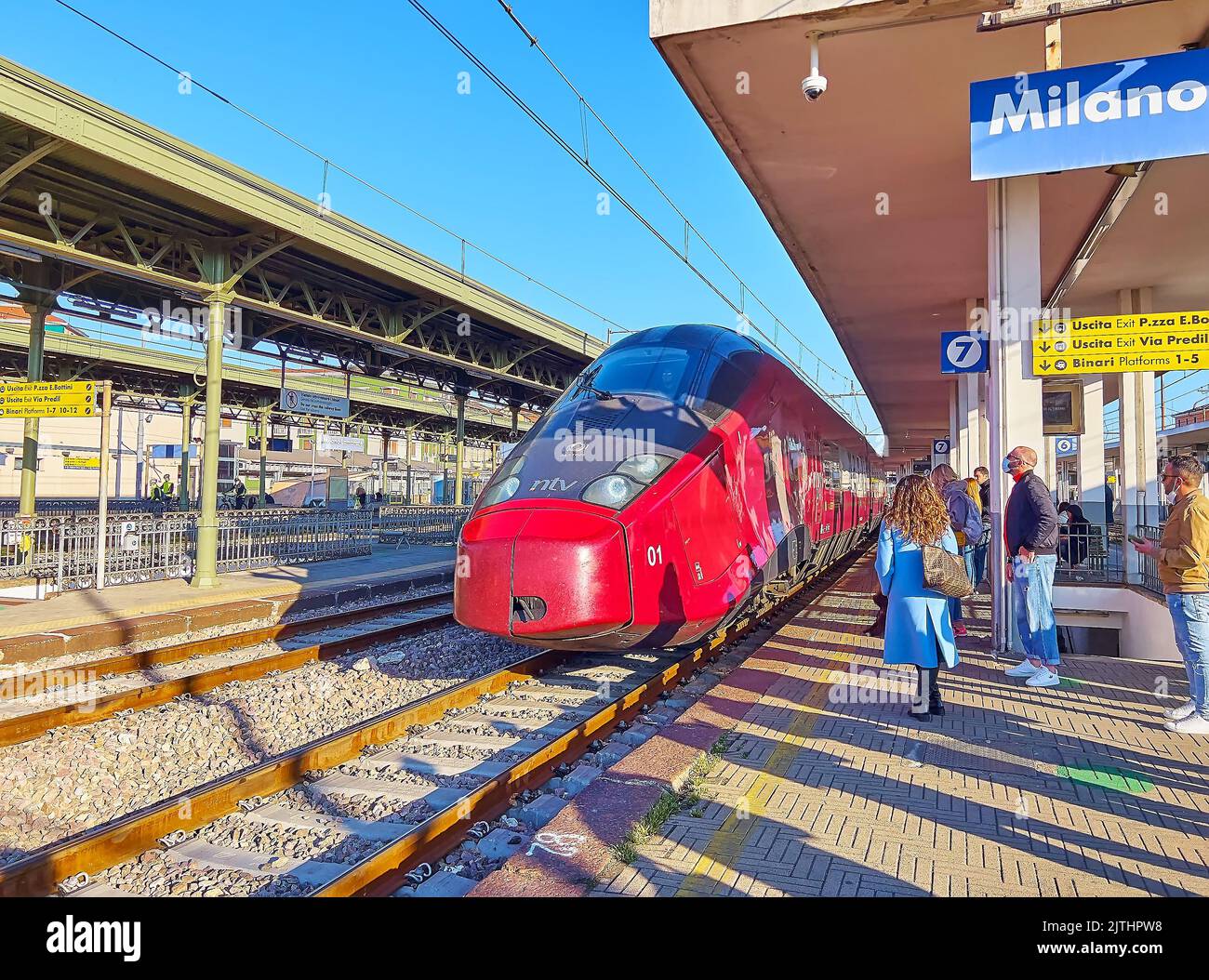 Alstom agv ntv mi rogoredo hi-res stock photography and images - Alamy
