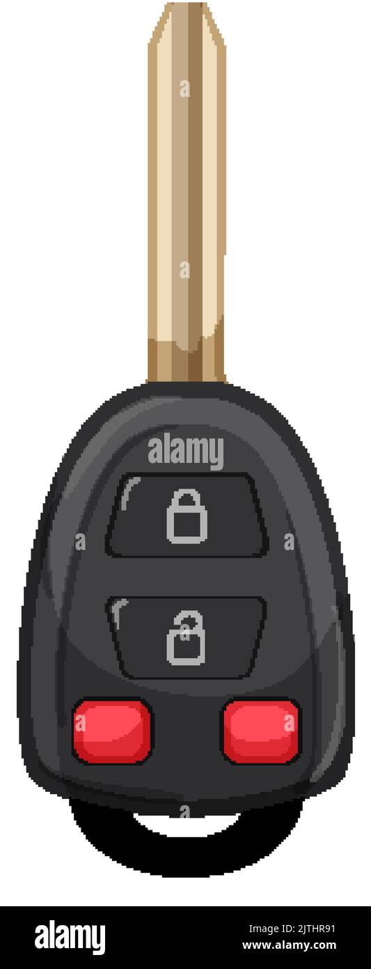 hand car key cartoon vector illustration Stock Vector Image & Art - Alamy