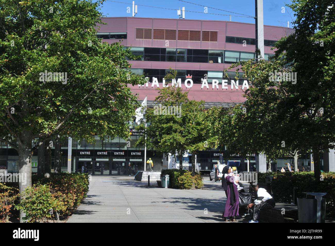 Hyllie-Malmo /Sweden/30 August 2022/Malmo arena sports in sedish ...