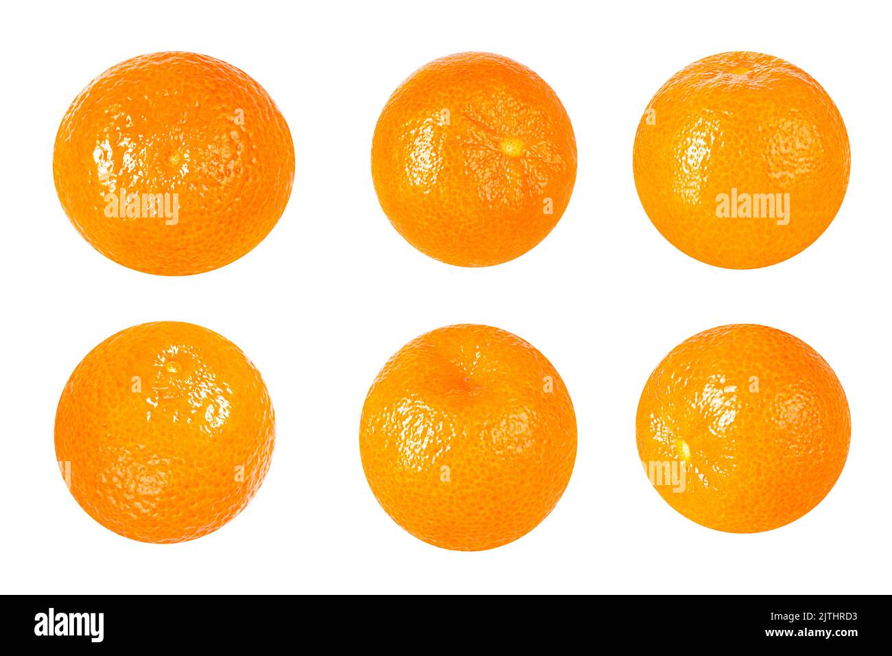 Clementine fruits isolated on a white background Stock Photo - Alamy