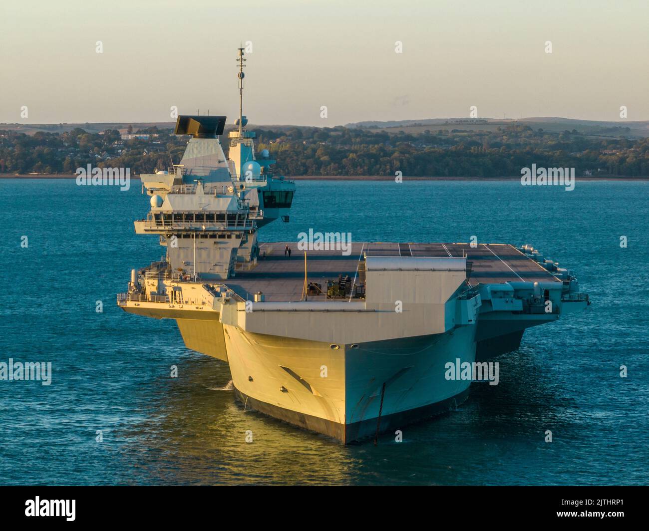 HMS Prince of Wales aircraft carrier (R09) is the second Queen ...