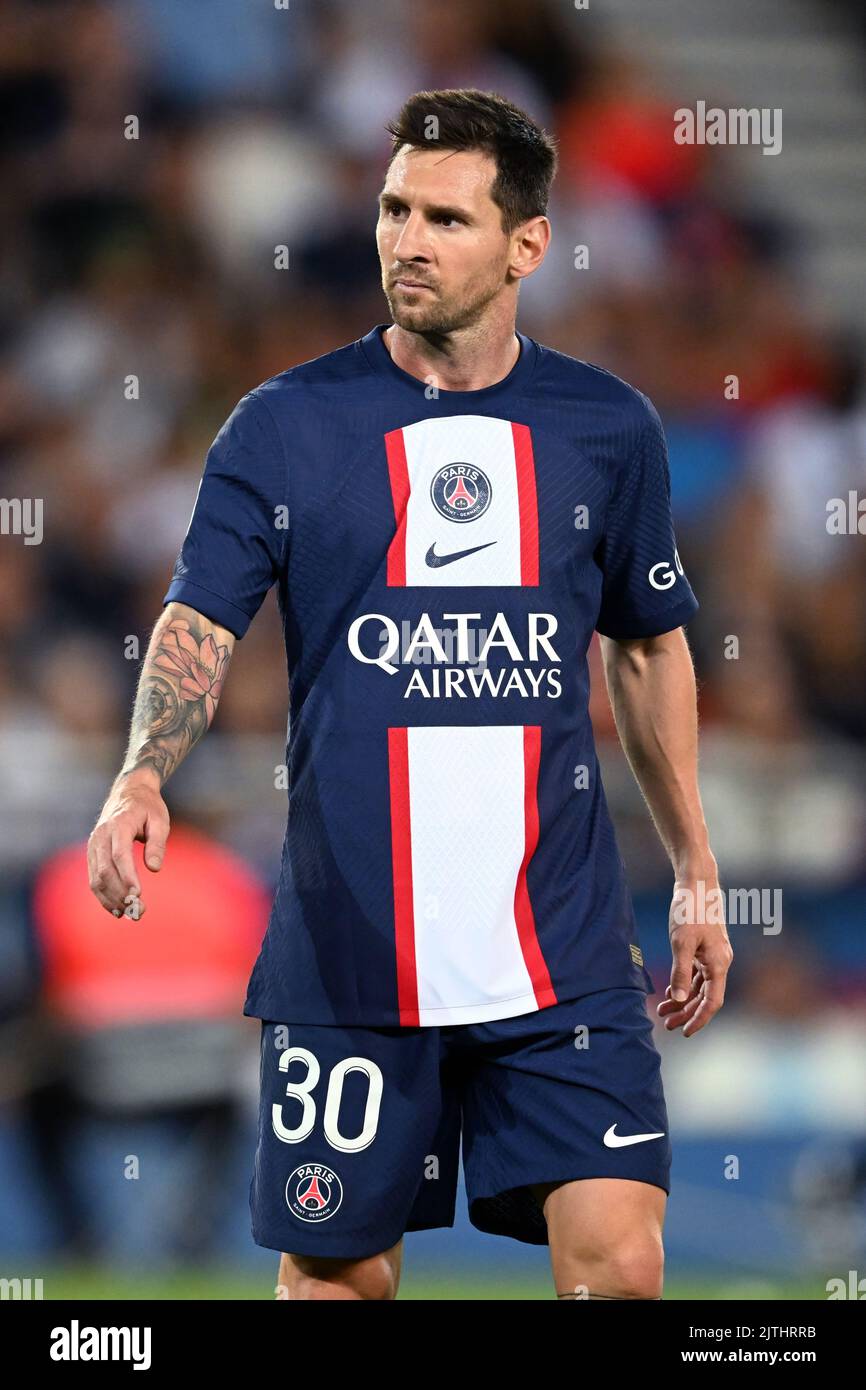 PARIS - Lionel Messi of Paris Saint-Germain during the French Ligue 1 ...