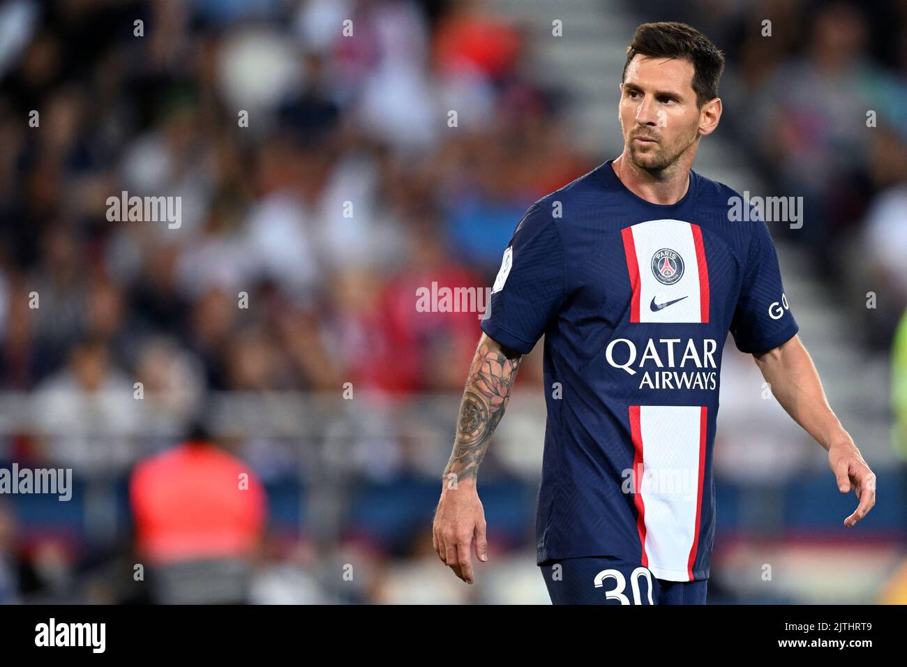 PARIS - Lionel Messi of Paris Saint-Germain during the French Ligue 1 ...