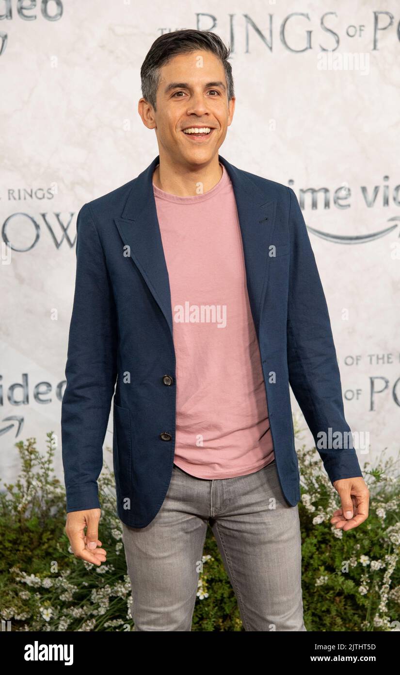 Matthew Lopez attends "The Lord Of The Rings: The Rings Of Power" World ...