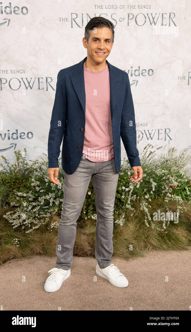 Matthew Lopez attends "The Lord Of The Rings: The Rings Of Power" World ...