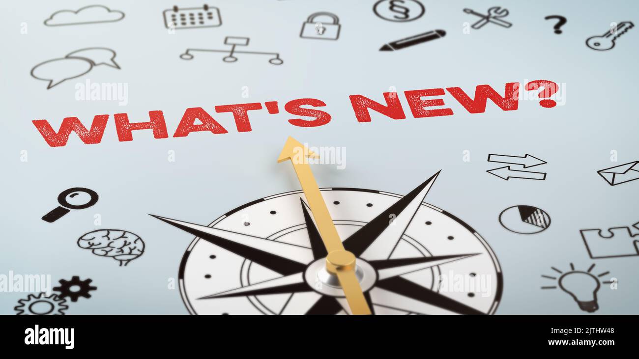 Newspaper compass hi-res stock photography and images - Alamy