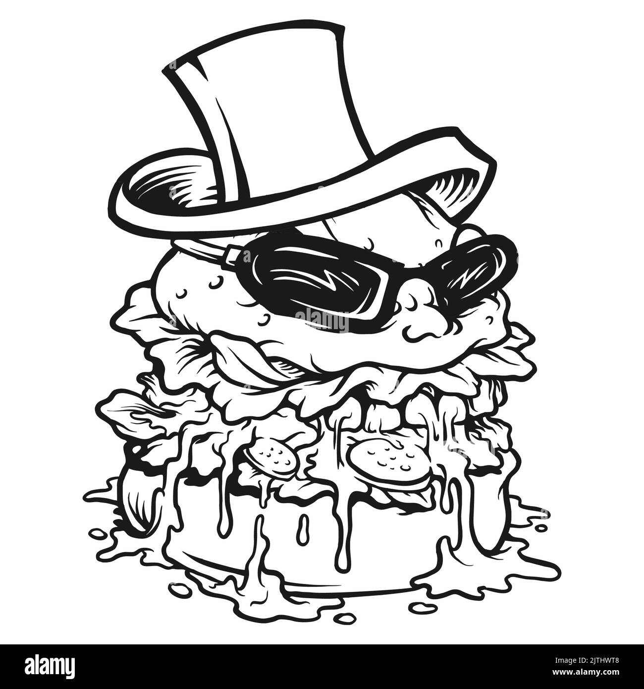 Pub logo hand drawn Cut Out Stock Images & Pictures - Alamy