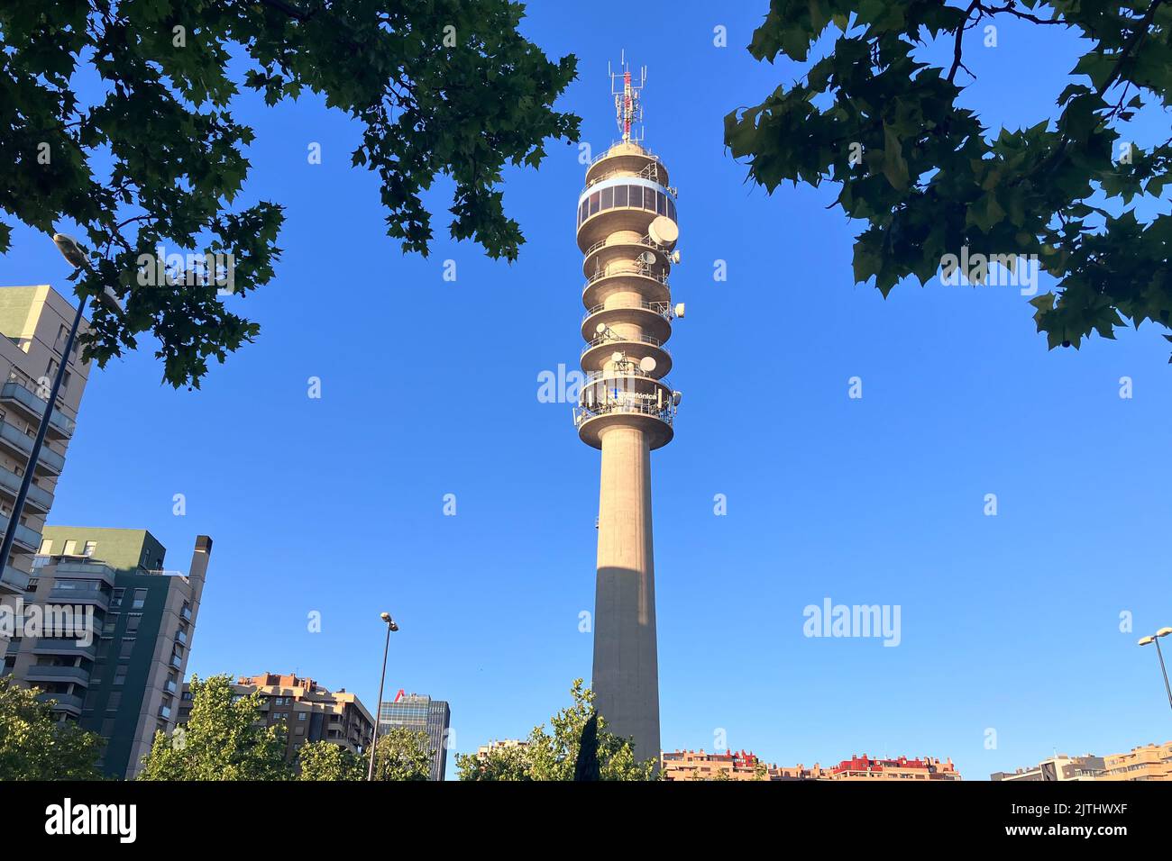 Movistar telecommunications tower hi-res stock photography and images ...