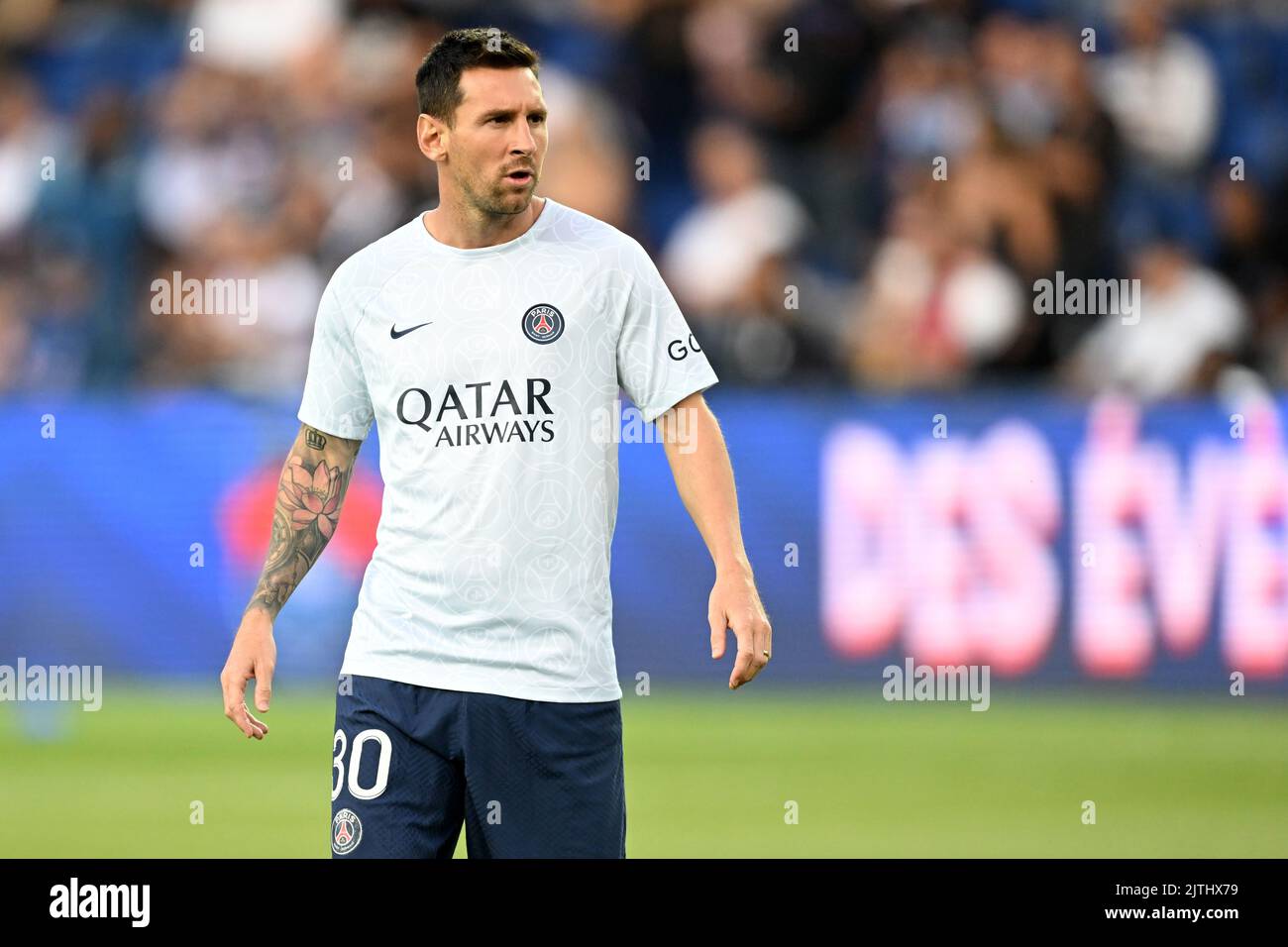 PARIS - Lionel Messi of Paris Saint-Germain during the French Ligue 1 ...