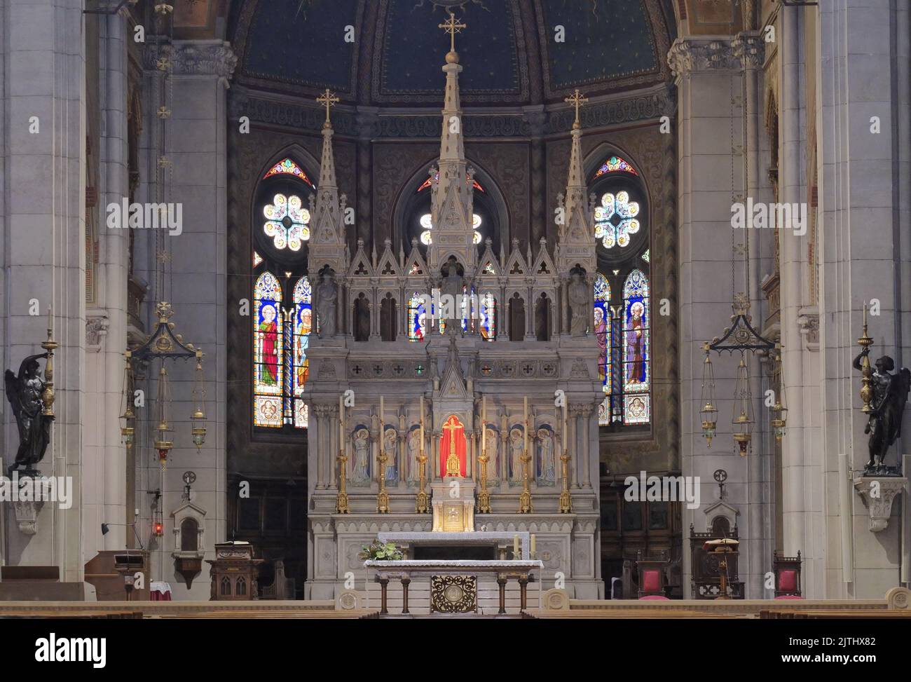 Altar church of Saints Apostoli e Martiri Pietro e Paolo built ...