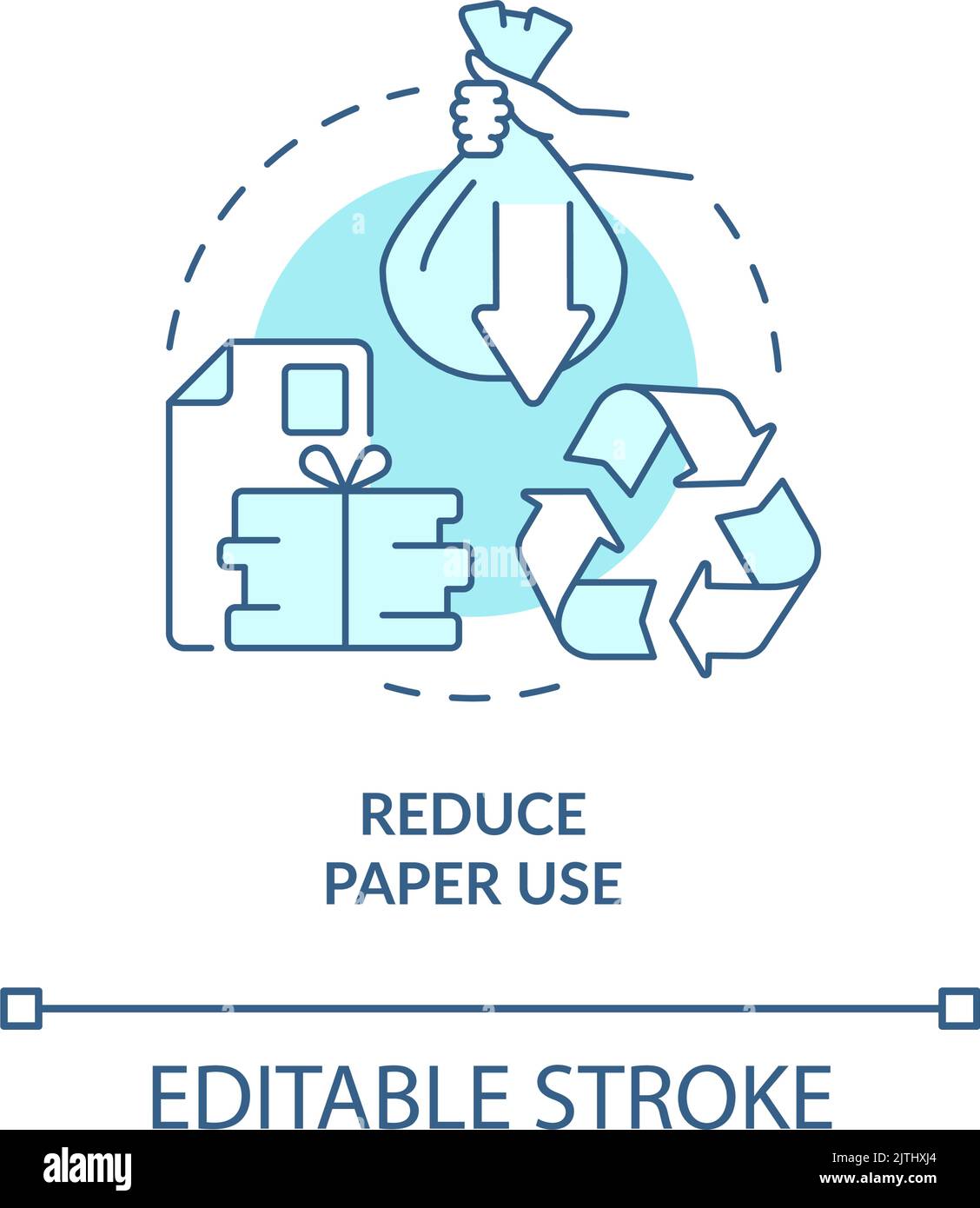 Reduce paper use turquoise concept icon Stock Vector Image & Art - Alamy Reduce paper use turquoise concept icon Stock Vector Image & Art - Alamy