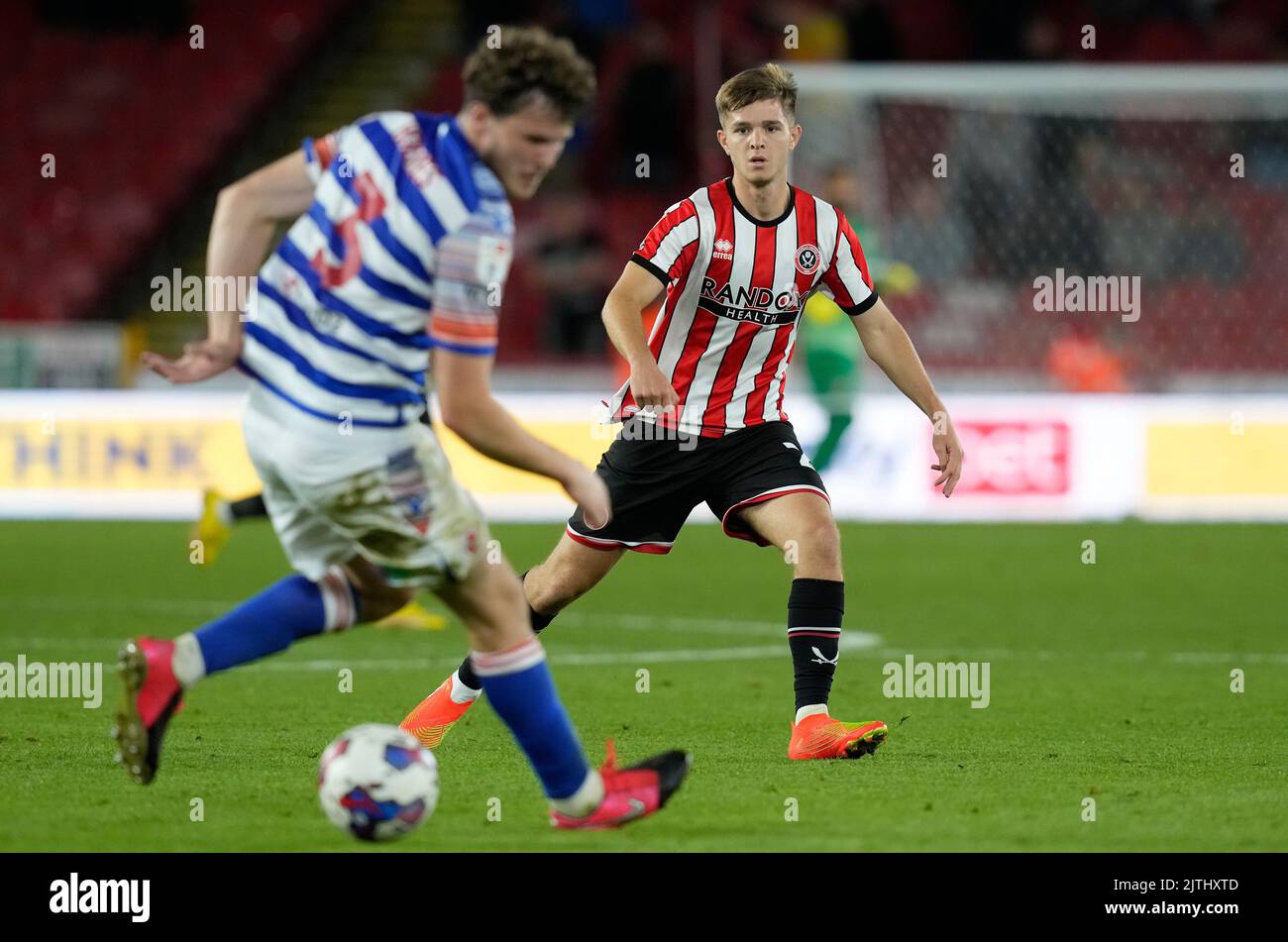 Sheffield, England, 30th August 2022. James McAtee of Sheffield Utd ...