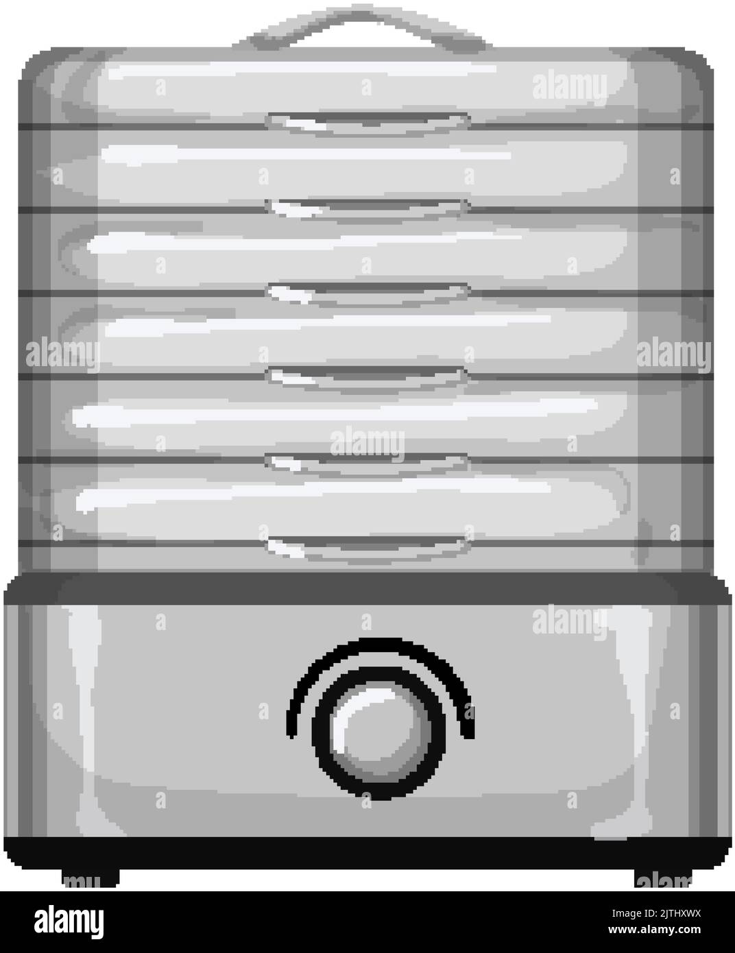 snack dehydrator food cartoon vector illustration Stock Vector Image ...