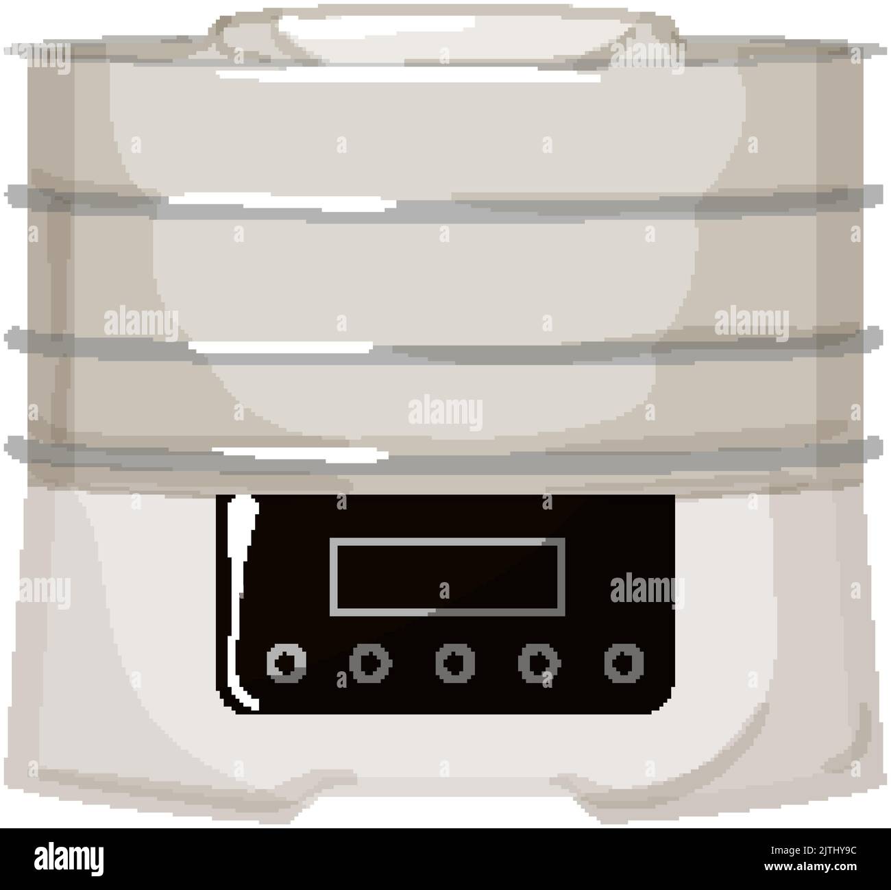 natural dehydrator food cartoon vector illustration Stock Vector Image ...