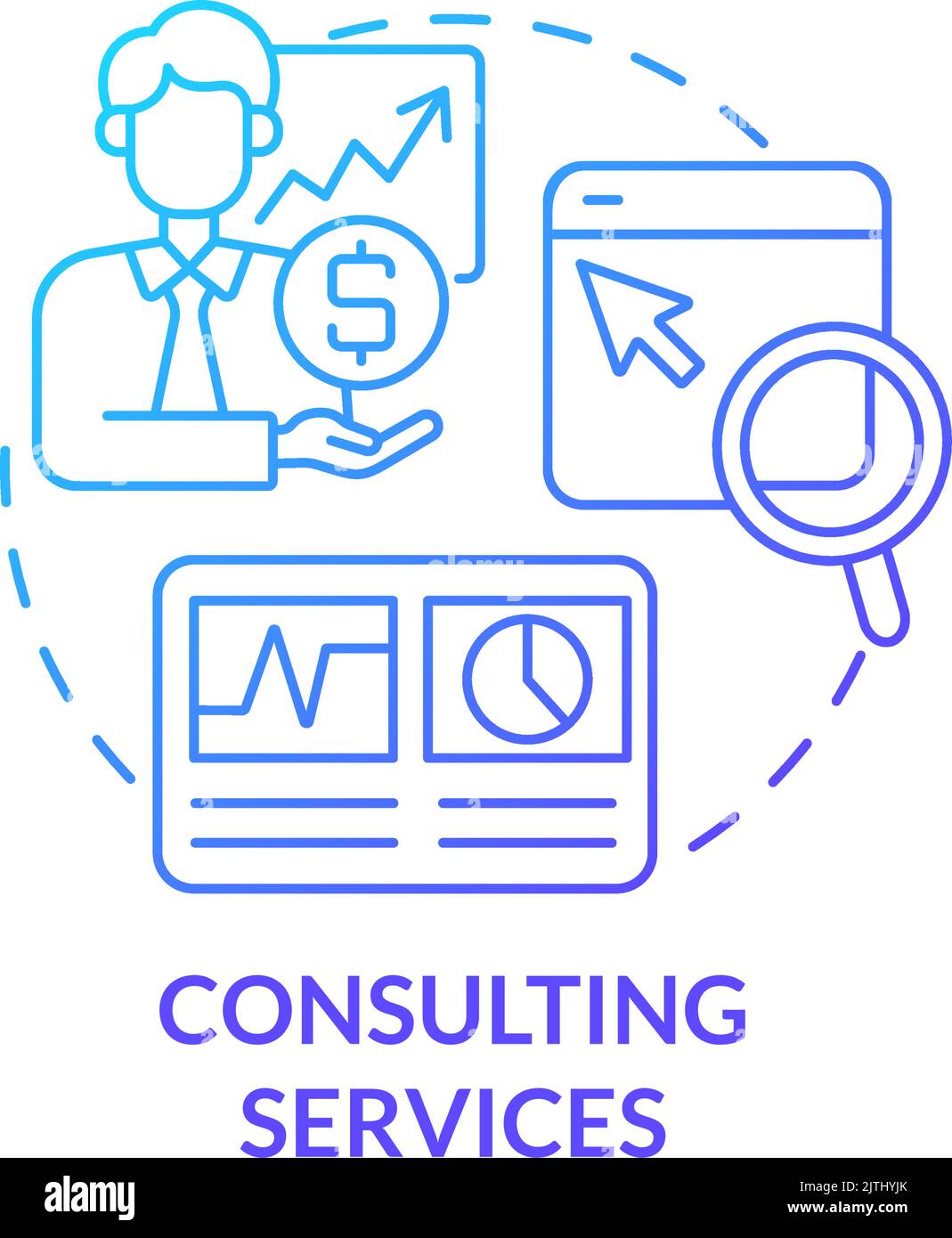 General consulting logo Cut Out Stock Images & Pictures - Alamy
