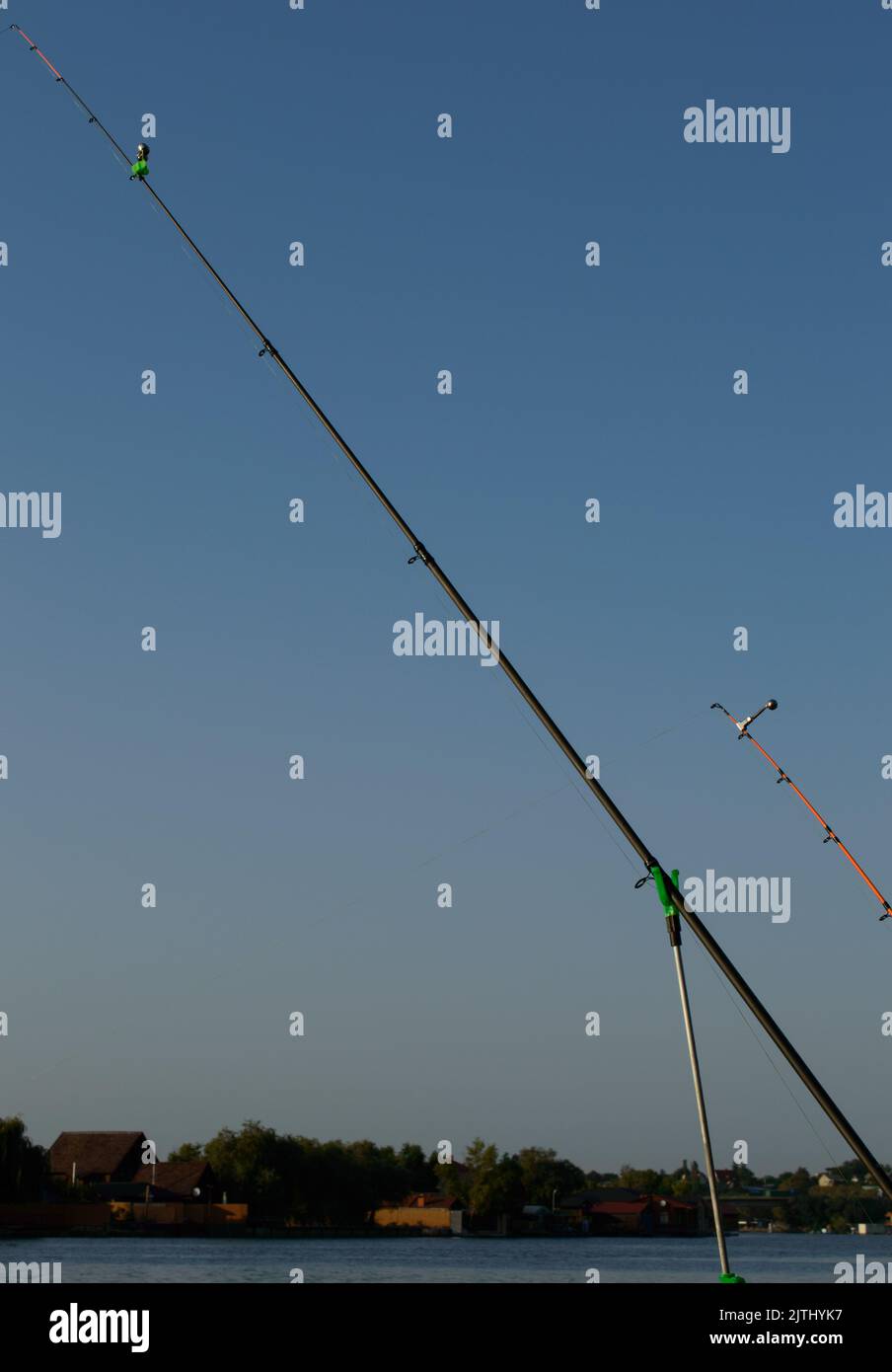 Fishing rod holders hi-res stock photography and images - Alamy