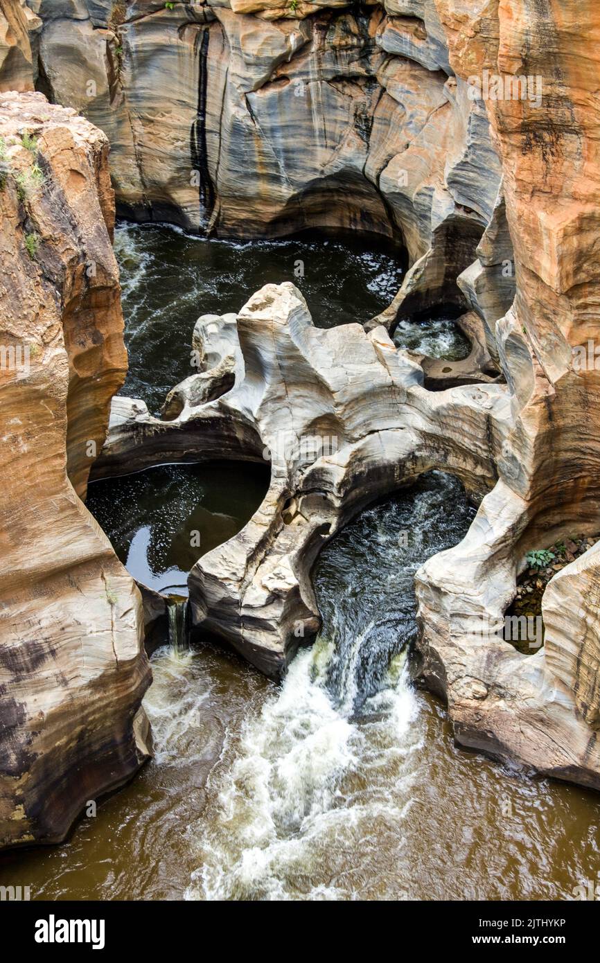 Bourke's Luck Potholes at Blyde River Canyon Stock Photo - Alamy