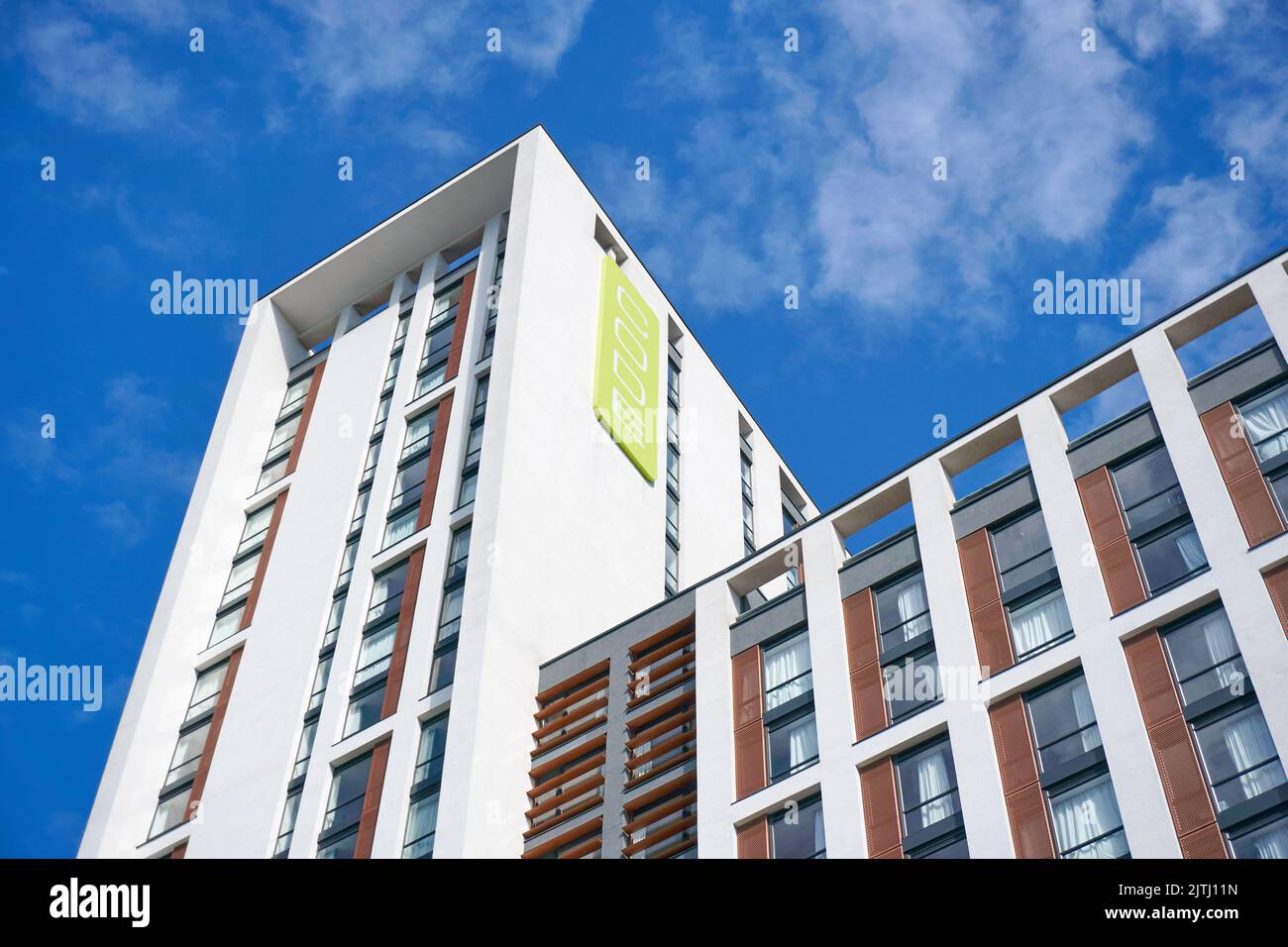High rise apartment block in Coventry, UK Stock Photo - Alamy