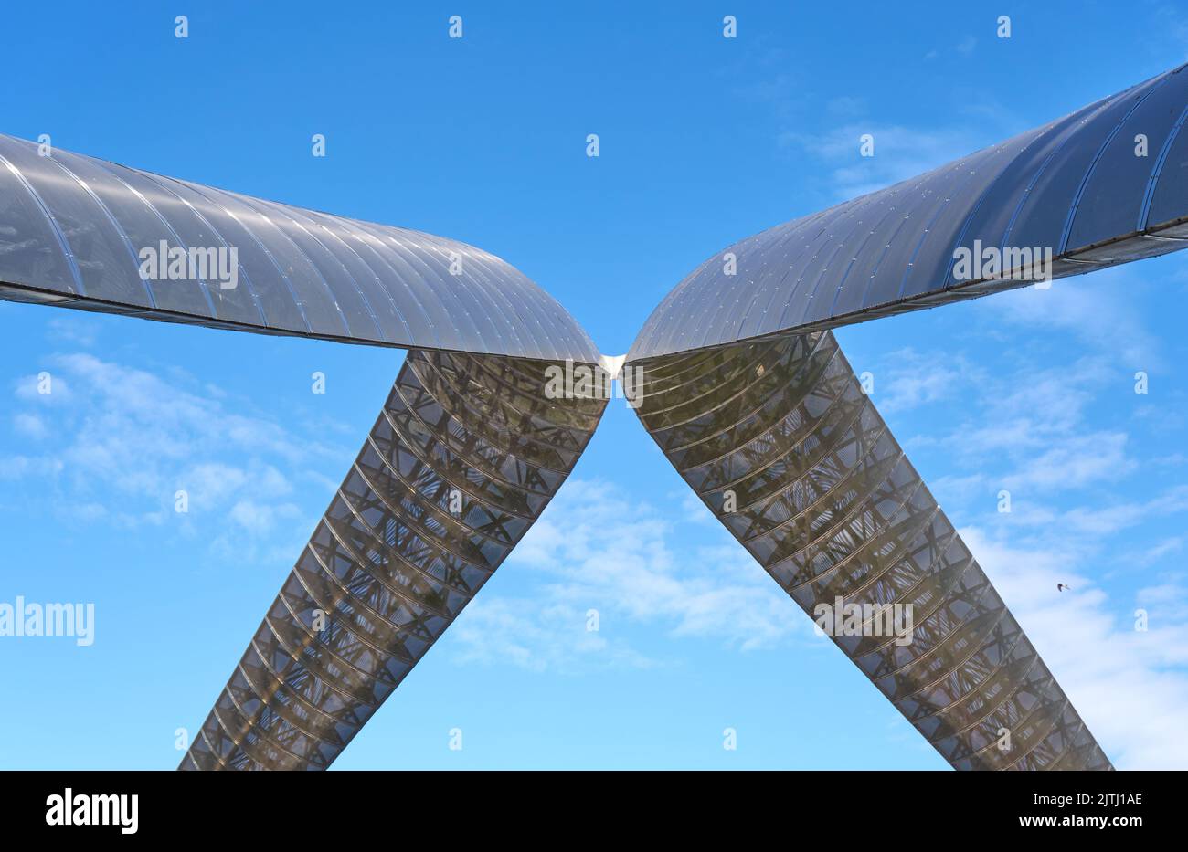 Modern street art installation in Coventry, UK Stock Photo - Alamy